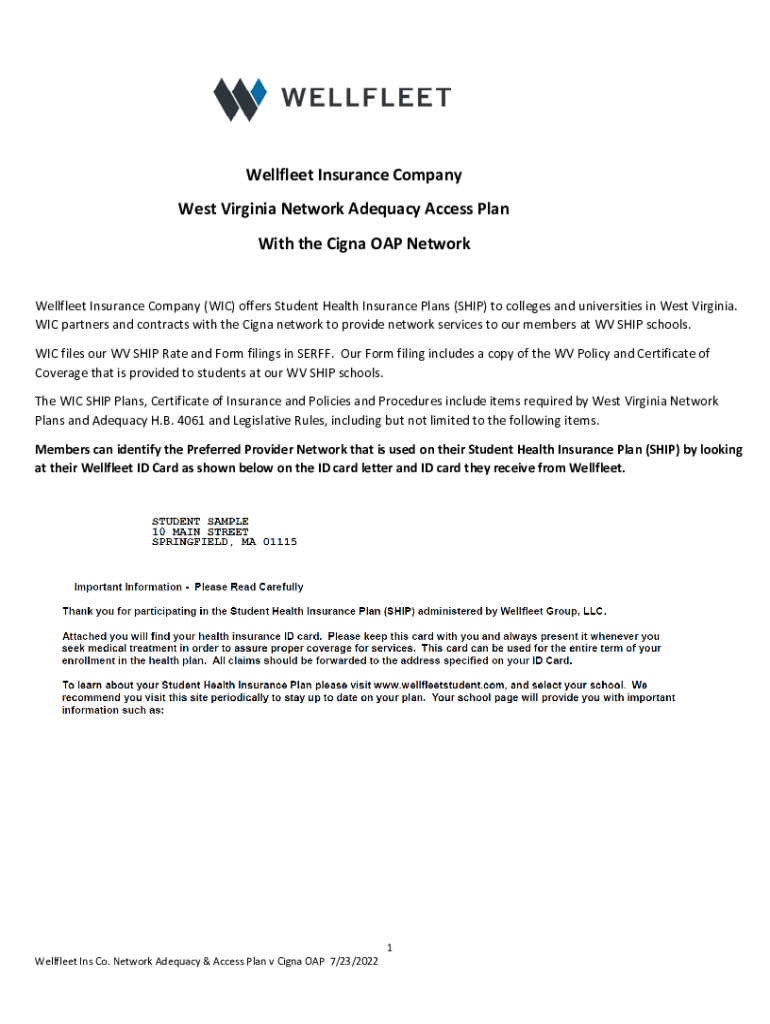 Fillable Online WIC-West-Virginia-Network-Adequacy- ... Fax Email Print ...