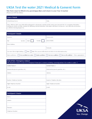 Fillable Online FHS-005 Students Medical Declaration & Consent Form Fax ...