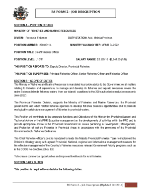 Fillable Online RS Form 2 -CFO (Mala) 290-00114 Fax Email Print - pdfFiller