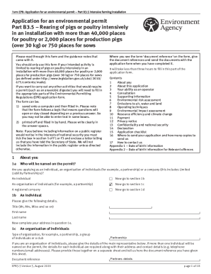 Fillable Online Application for an environmental permit - Part B2 ...