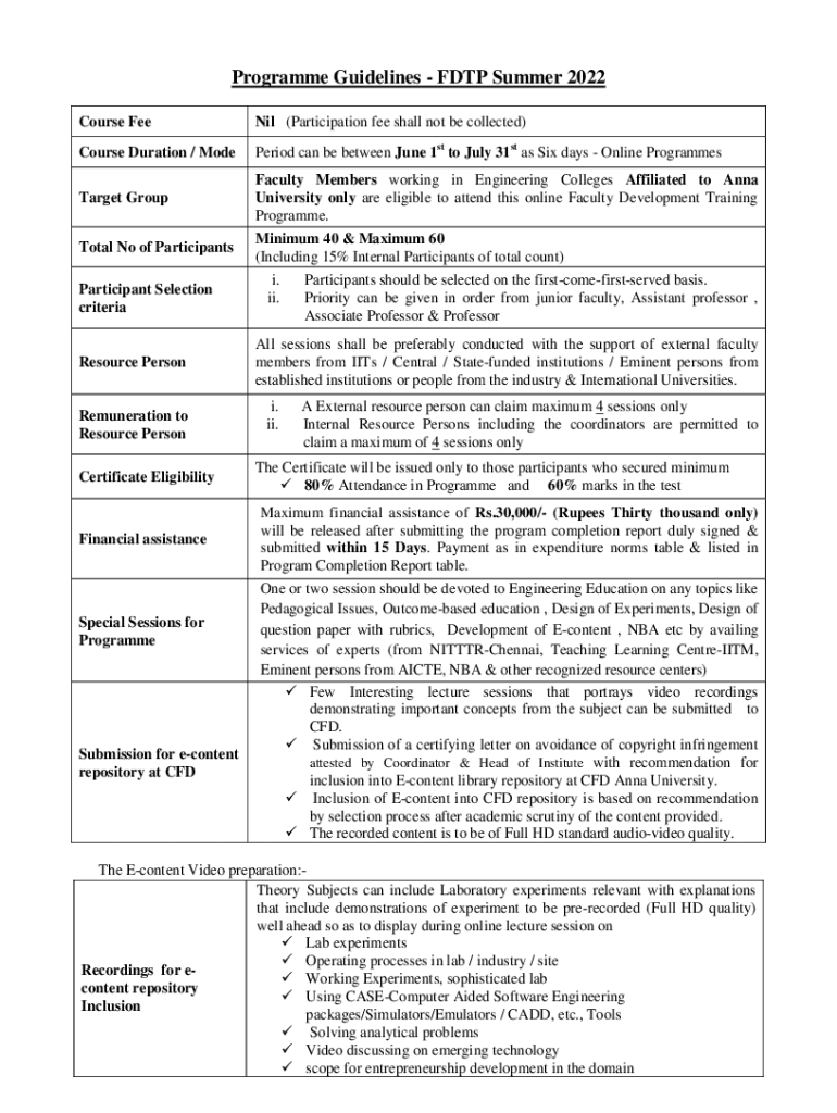 Fillable Online cfd annauniv Federal Acquisition Institute Student Training Guidebook Fax Email ...