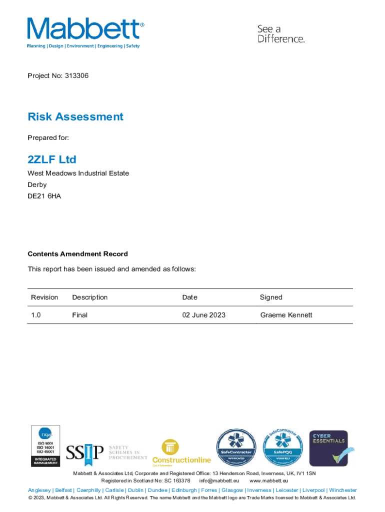 Fillable Online Risk Assessment Report of Capacity Expansion Fax Email Print - pdfFiller
