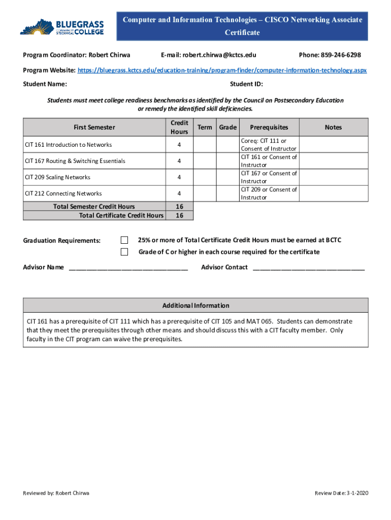 Fillable Online cit-certificate-cisco-networking-associate.docx Fax Email Print - pdfFiller