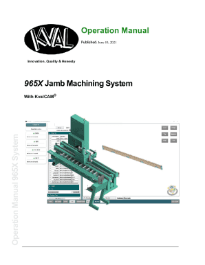 Fillable Online An Operations Manual Guide: What it is & How to Make ... Fax Email Print - pdfFiller