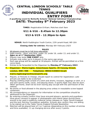 Central-London-Individuals-Entry- Doc Template | pdfFiller