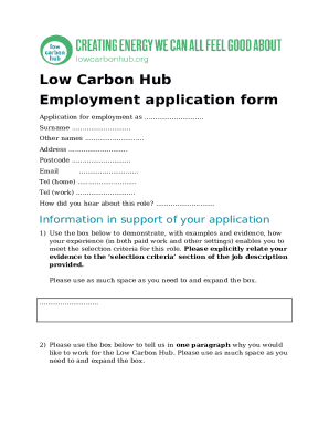 E2Employment Application. Employment application Doc Template | pdfFiller