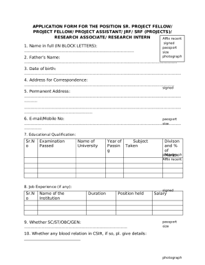 at for application Doc Template | pdfFiller