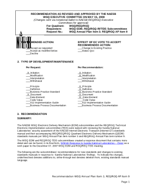 WGQ Contracts Standards and Models Doc Template | pdfFiller