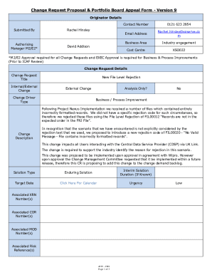 Fillable Online Change Proposal Request Sample Clauses Fax Email Print - pdfFiller