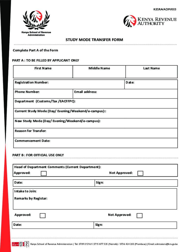 Fillable Online Transfer School Form - Fill Online, Printable, Fillable ...