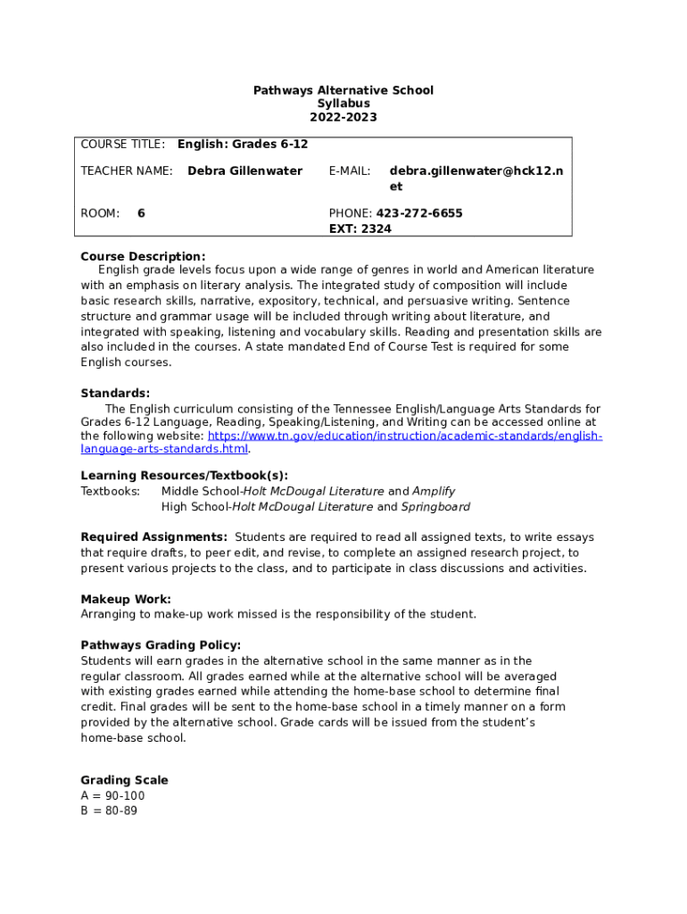 Pathways Alternative School - Connect Suite Doc Template | pdfFiller