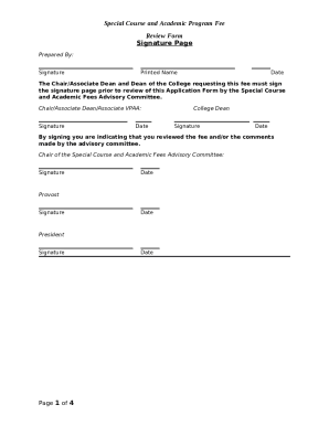 Procedures for Fee Waiver (s) Doc Template | pdfFiller