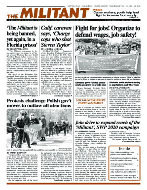 Fillable Online Fight for jobs! Organize to defend wages, job safety ...