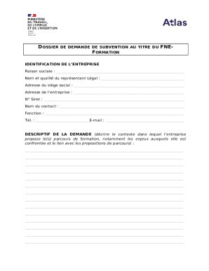 PROCEDURE FNE ATION Doc Template | pdfFiller