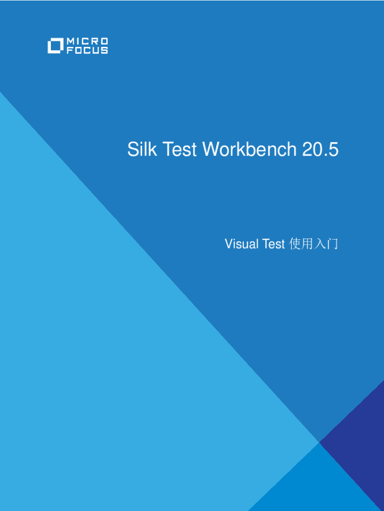 Fillable Online Silk Test Workbench Visual Test Tutorial Fax Email ...