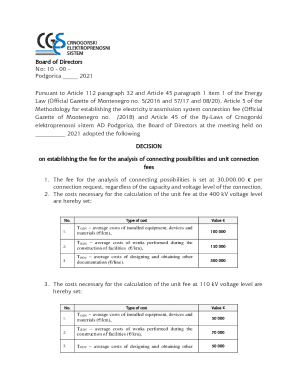 Fillable Online Based on Article 75 paragraph (4) from the Energy Law ...