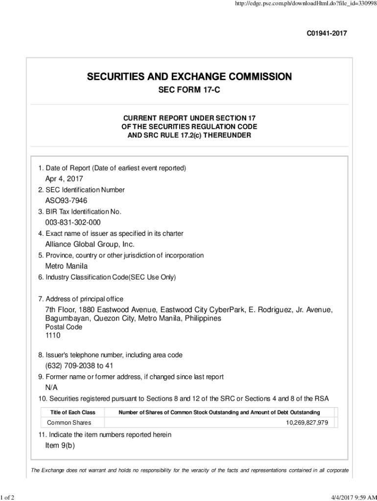 Fillable Online Security Bank Corporation Fax Email Print - pdfFiller