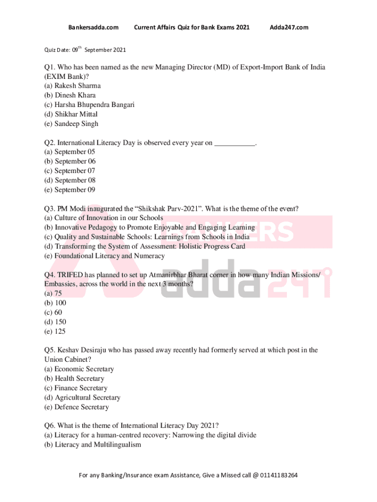 Fillable Online EXIM Bank, details on the Export-Import Bank of India ...