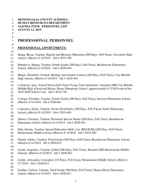 Fillable Online Personnel List.docx Fax Email Print - pdfFiller