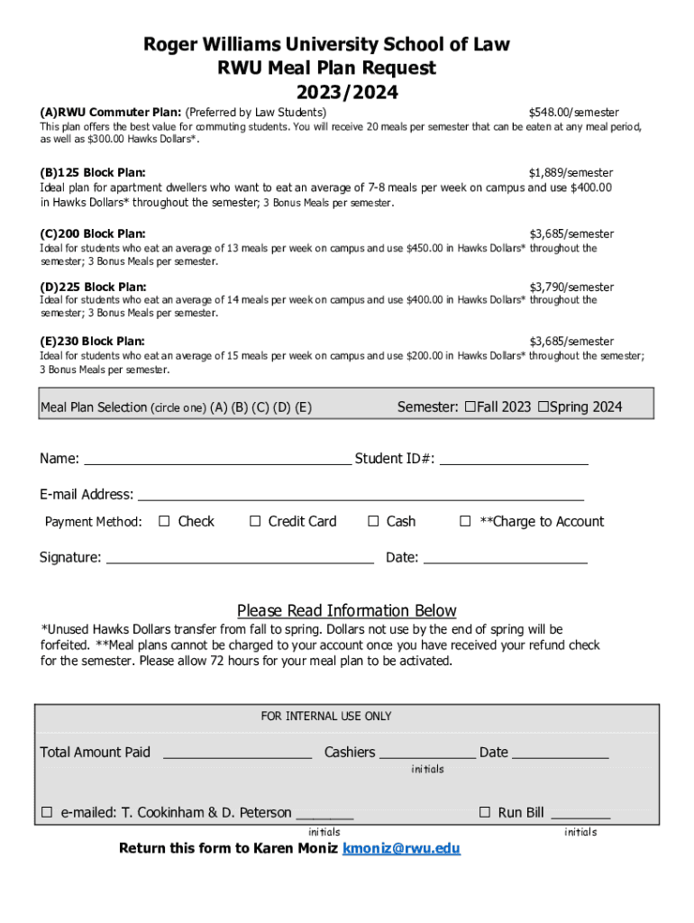 Fillable Online law rwu Roger Williams School of Law I-20 Request Form ...
