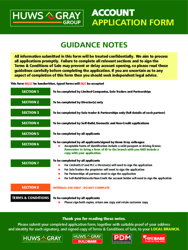 Fillable Online GUIDANCE NOTES Fax Email Print - pdfFiller