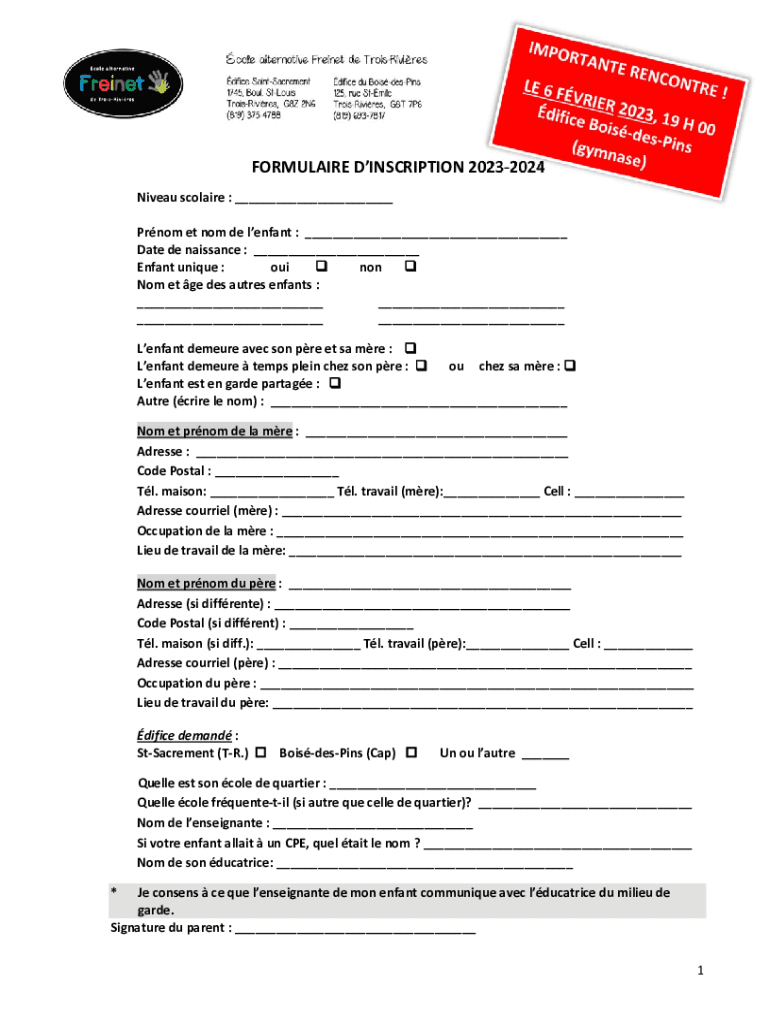 Remplissable En Ligne 067 et 036 Questionnaire inscriptions prsco-primaire. 23-24.docx Fax Email ...