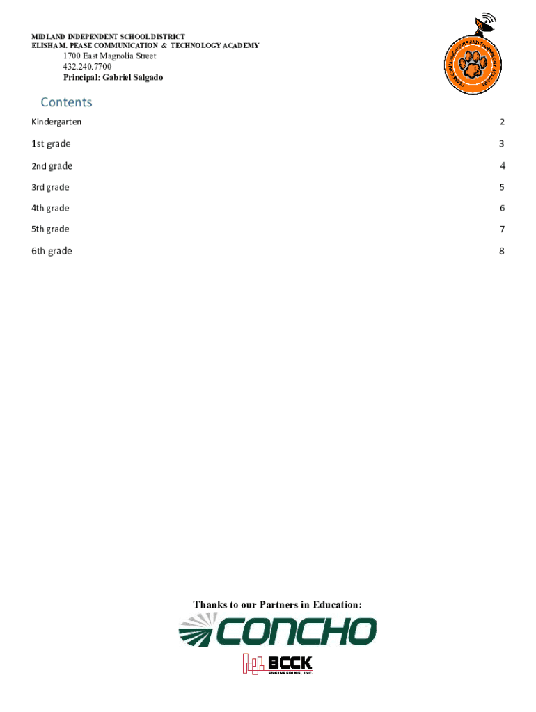 Fillable Online Elisha M. Pease Communication & Technology Academy Fax ...