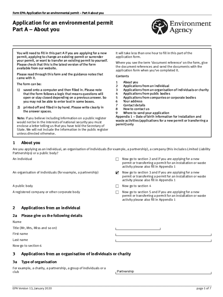 Fillable Online Site Condition Report Template - Environment Agency Fax ...