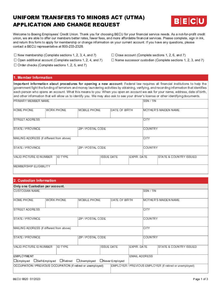 Fillable Online Why UTMA Accounts Are Not As Simple As They Seem Fax ...