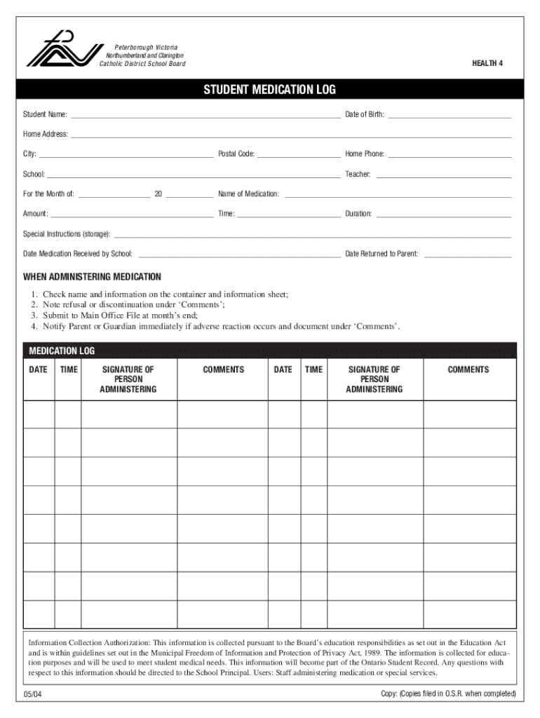 Fillable Online Authorization for Administration of Special Services ...