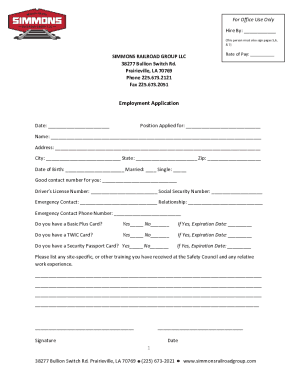 Fillable Online Application for Employment Supports - Forms Fax Email Print - pdfFiller