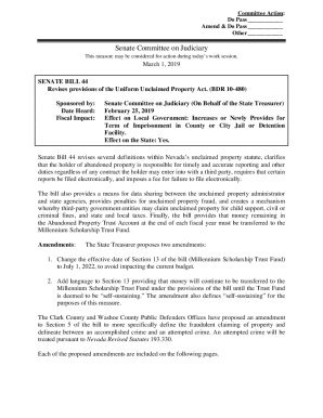 Fillable Online SENATE BILL 44 Fax Email Print - pdfFiller