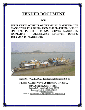 Fillable Online SUPPLY/DEPLOYMENT OF TERMINAL MAINTENANCE Fax Email ...