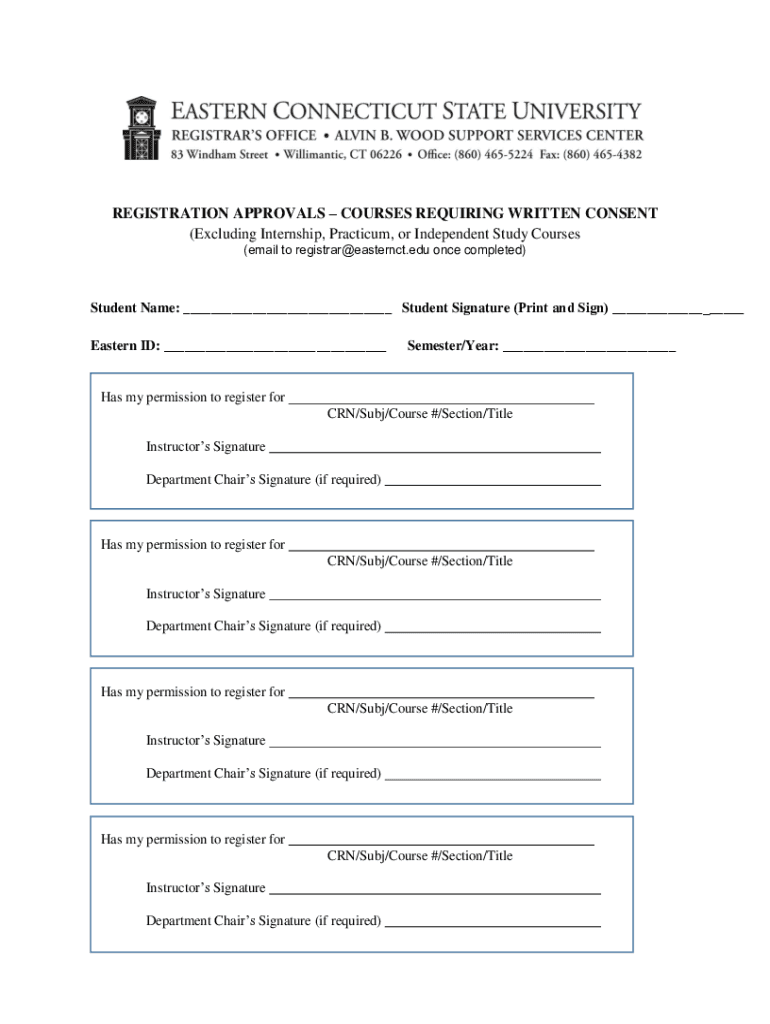 Fillable Online internship-or-practicum-or-independent-study-form ...