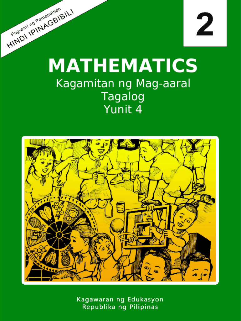 K TO 12 GRADE 2 LEARNING MATERIAL IN MATHEMATICS Doc Template | pdfFiller