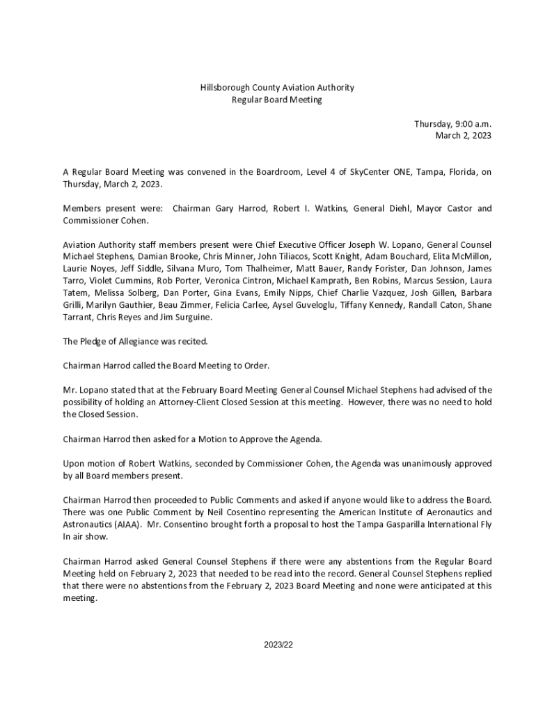 Fillable Online Members present were: Chairman Gary Harrod, Robert I ...