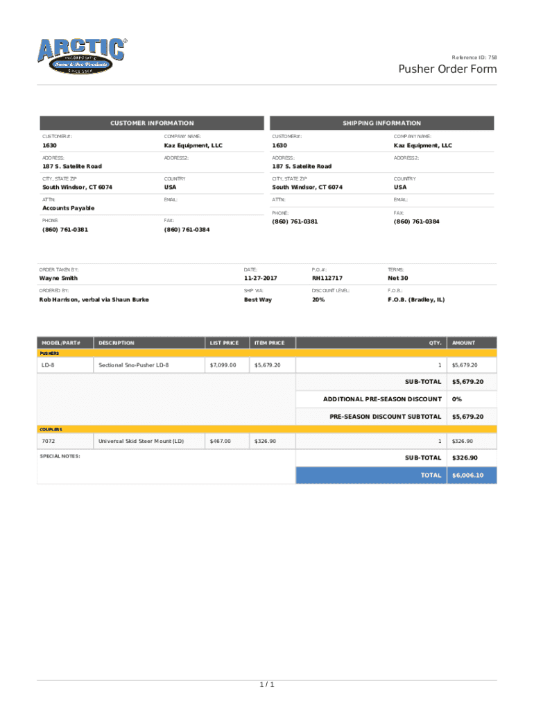 Fillable Online Customer shipping Form Template Fax Email Print - pdfFiller