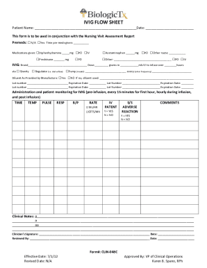Fillable Online Developing and validating a patient monitoring flow ...