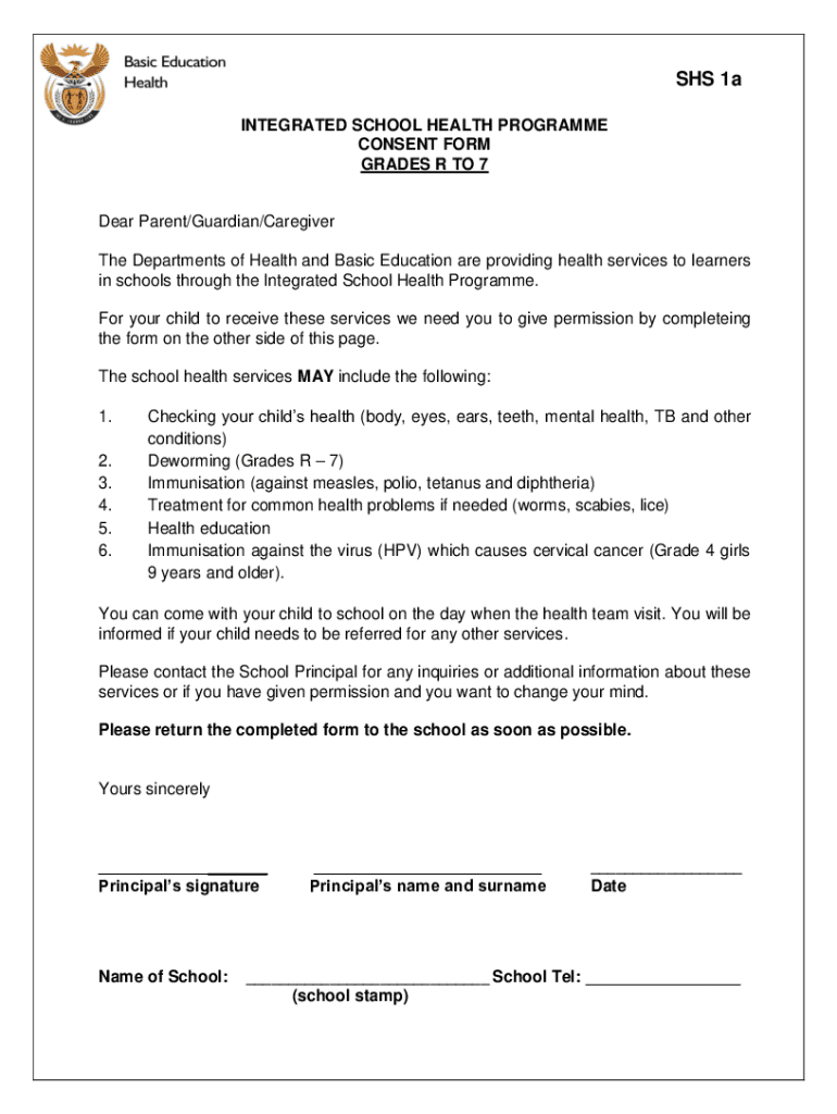 Fillable Online School Health Support Services (SHSS) Fax Email Print ...