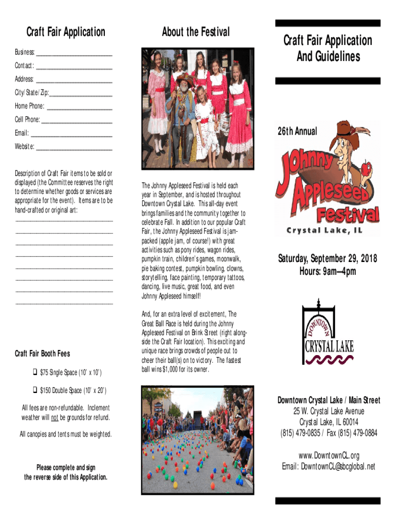 Fillable Online Arts Festival Application - Monroe Township Fax Email ...