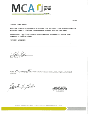 Fillable Online Daily Commercial Record - Publisher's Affidavit Fax ...