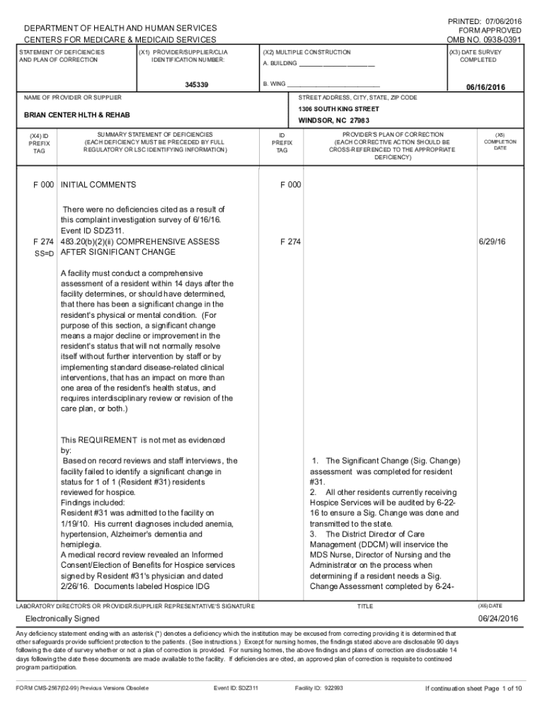 Fillable Online Medicaid Managed Care Encounter Data: Collection and Use Fax Email Print - pdfFiller