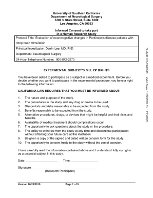 Fillable Online Neurological Surgery - USC Keck School of Medicine Fax ...