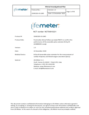 Fillable Online Clinical Investigational Plan NCT number: NCT04810221 ...