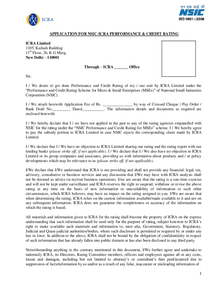 Fillable Online Fillable Online how to send icra full fi application ...