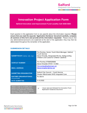 Fillable Online Innovation Growth Program (IGP) Application Form Section 1 Fax Email Print ...