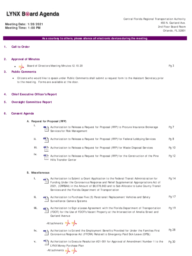 Fillable Online Authorization to Release a Request for Proposal (RFP ...