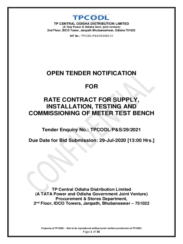 Fillable Online Pay your Electricity Bill Online with TP Central Odisha ...