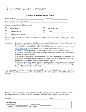 Fillable Online How To Write an Appeal Letter for College Admissions ...