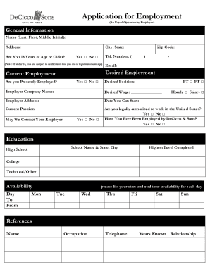 Fillable Online Paradigm Windows Employment Application Fax Email Print ...